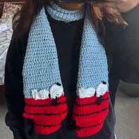 Frozen Olaf Scarf - Etsy