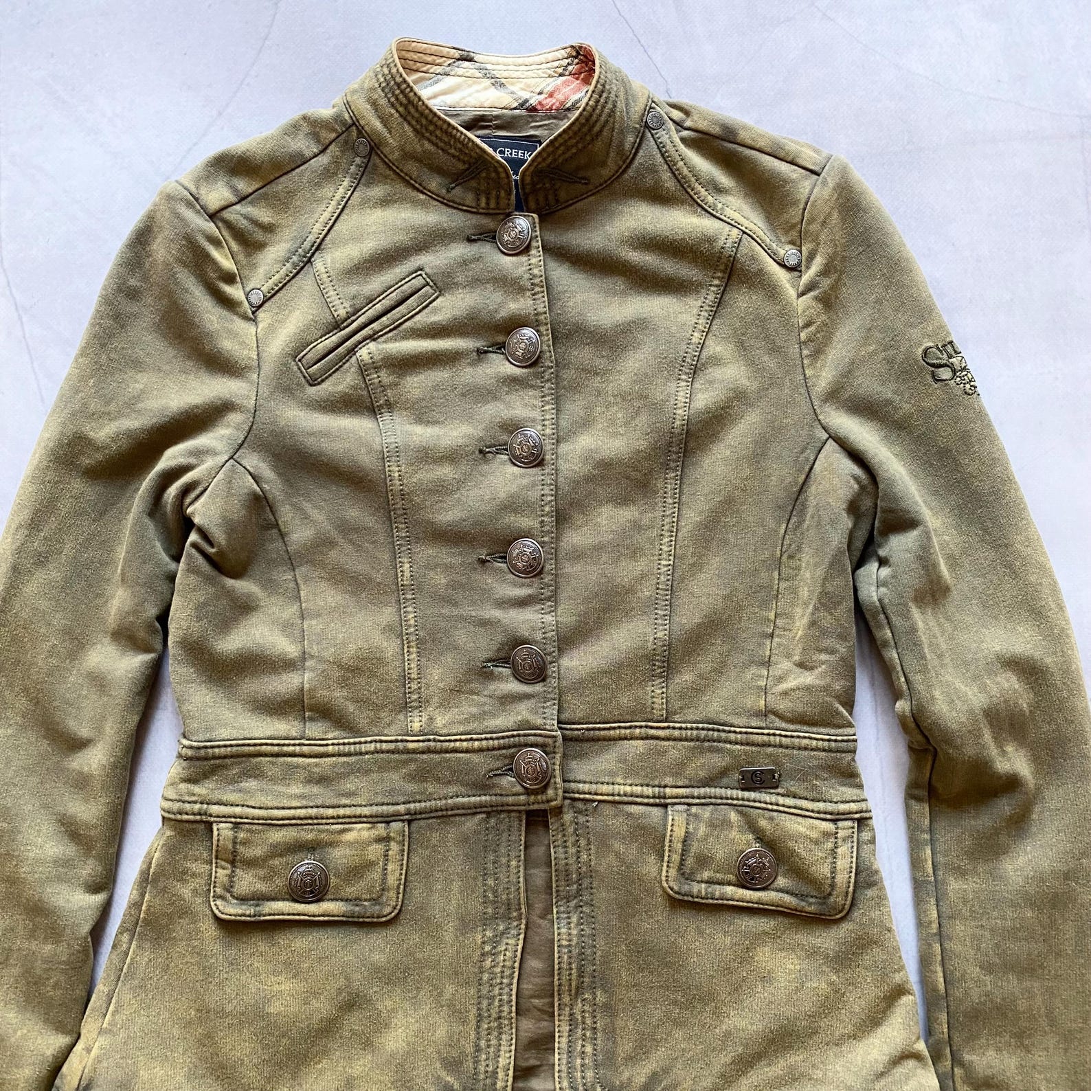 00s Napoleon Military Jacket Coat Japan PPFM Balmain Vibe Y2K Women's ...