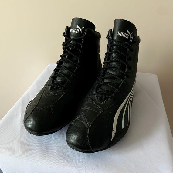 Rare Puma Asana Boxing Wrestling Moto Japan Vintage … - Gem