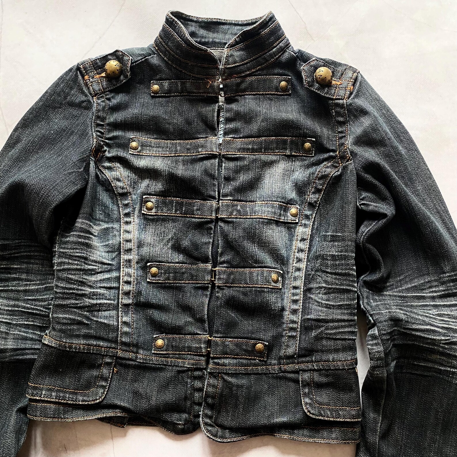 00s Napoleon Military Jacket Coat Japan PPFM Balmain Vibe Y2K Women's ...