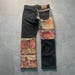 Levis 502 Gallery Dept Style Custom Black Jeans Y2K Size 32x30 - Etsy