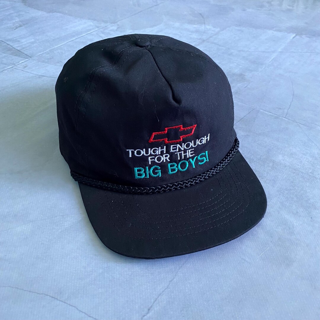 Vintage Chevrolet “ Tough Enough for the Big Boys” Car Cap Hat - Etsy