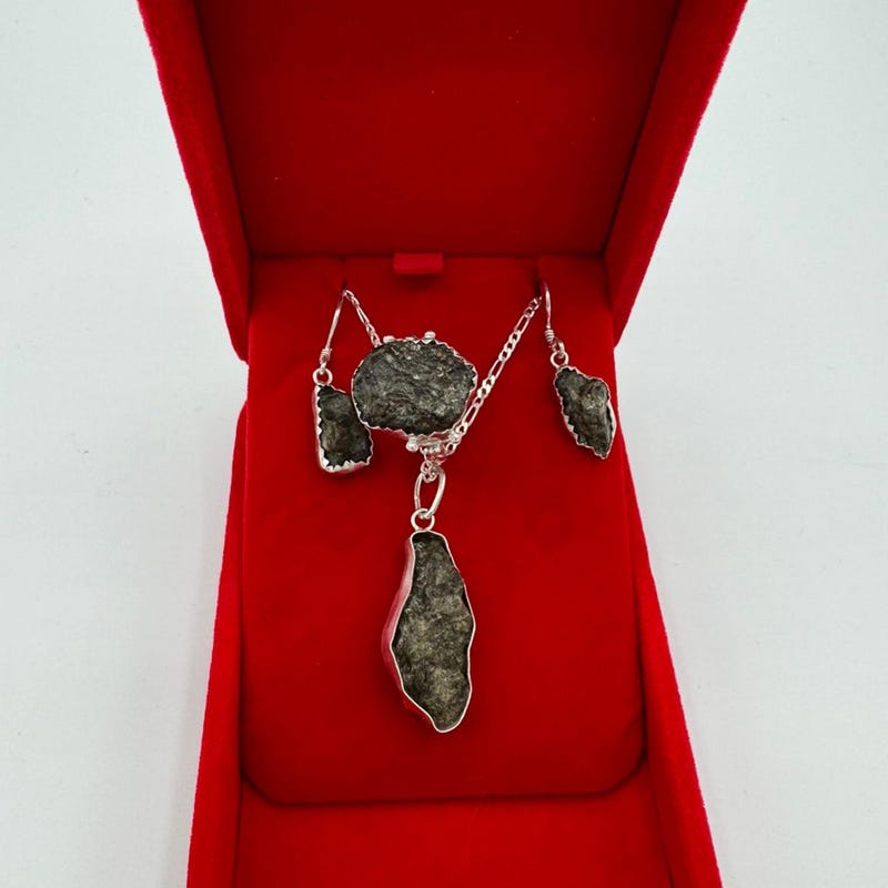 Meteorite Jewelry - Etsy