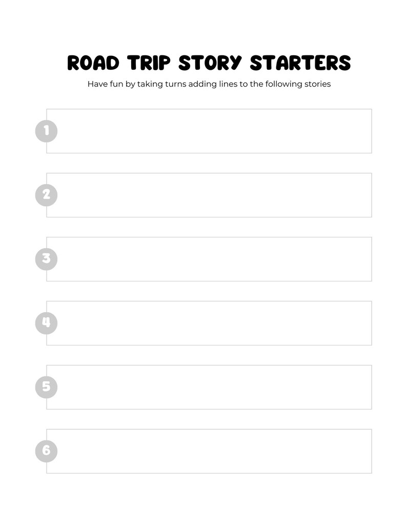 Road Trip Games Bundle - Etsy