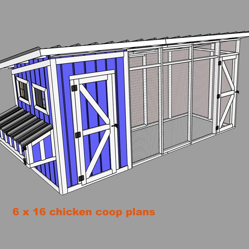 Walk in Chicken Coop - Etsy