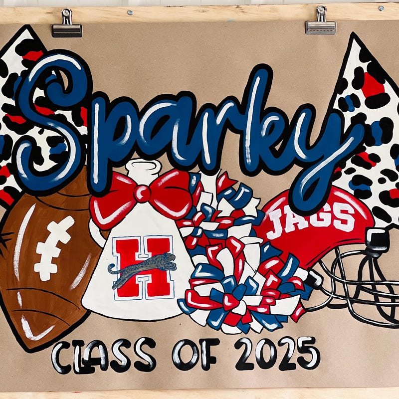 Cheer Banner - Etsy