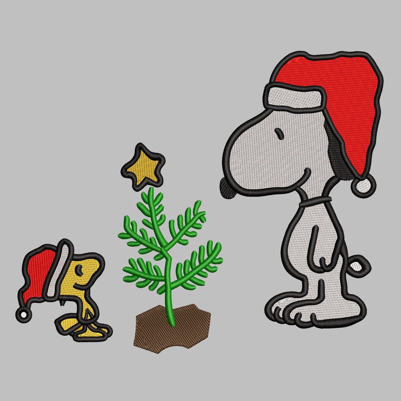 Snoopy Embroidery Designs - Etsy