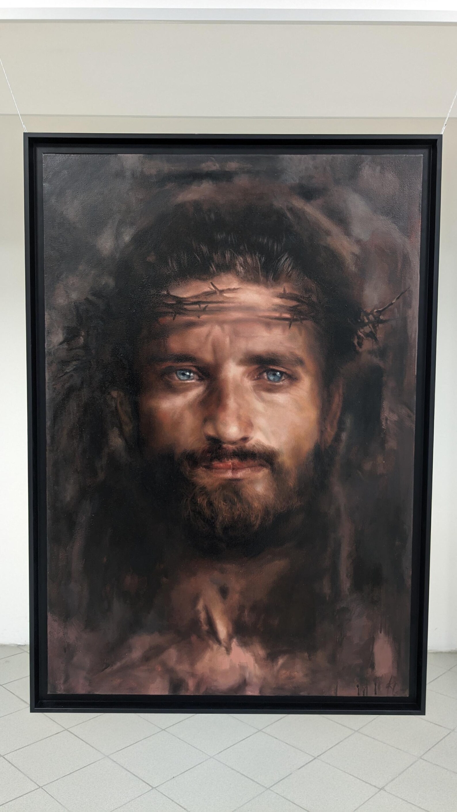 Oil Panting - Jesus Christ. Size 110x75. Portrait of Lord Jesus. My ...