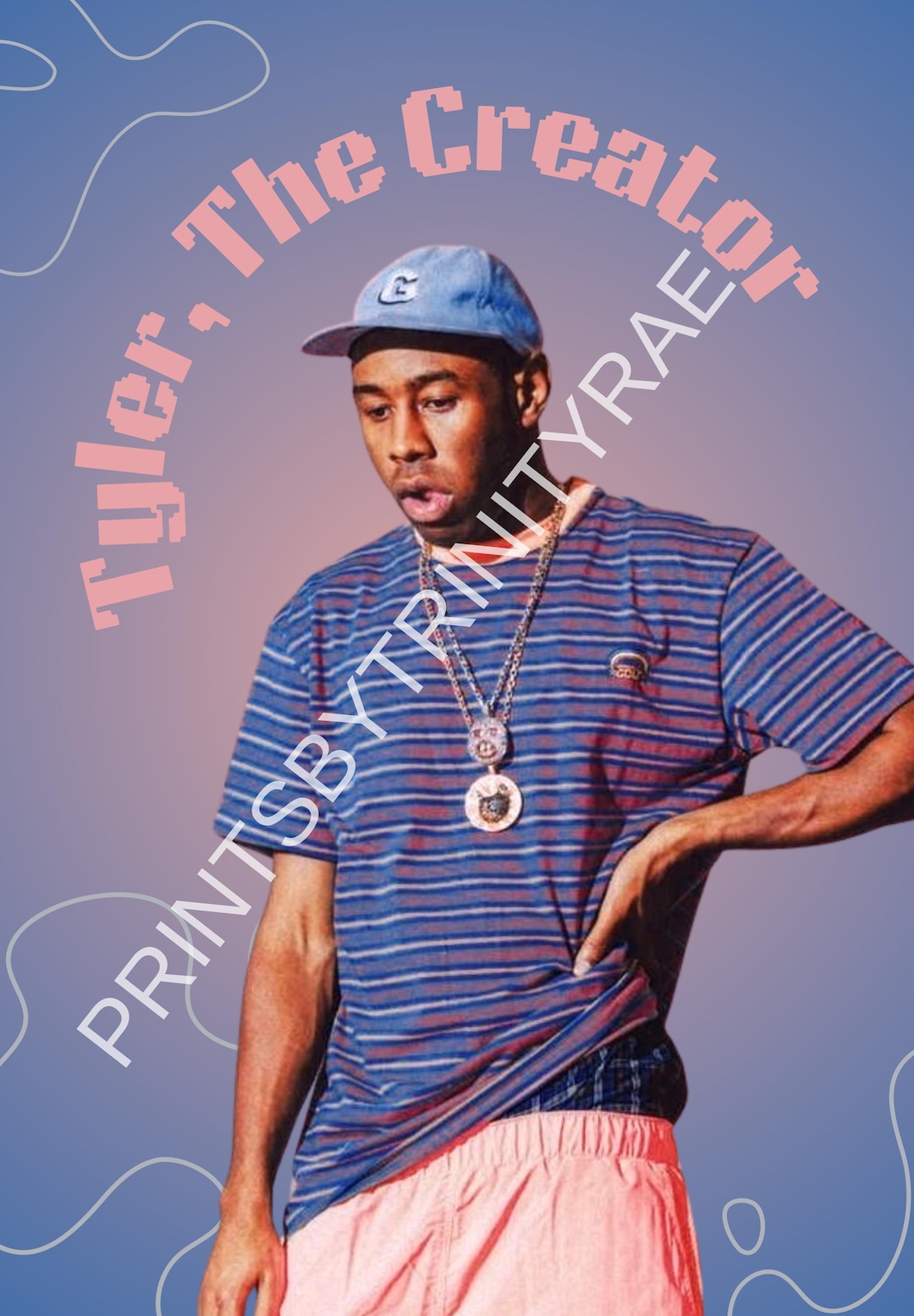 Tyler, the Creator Print Celebrity Poster - Etsy