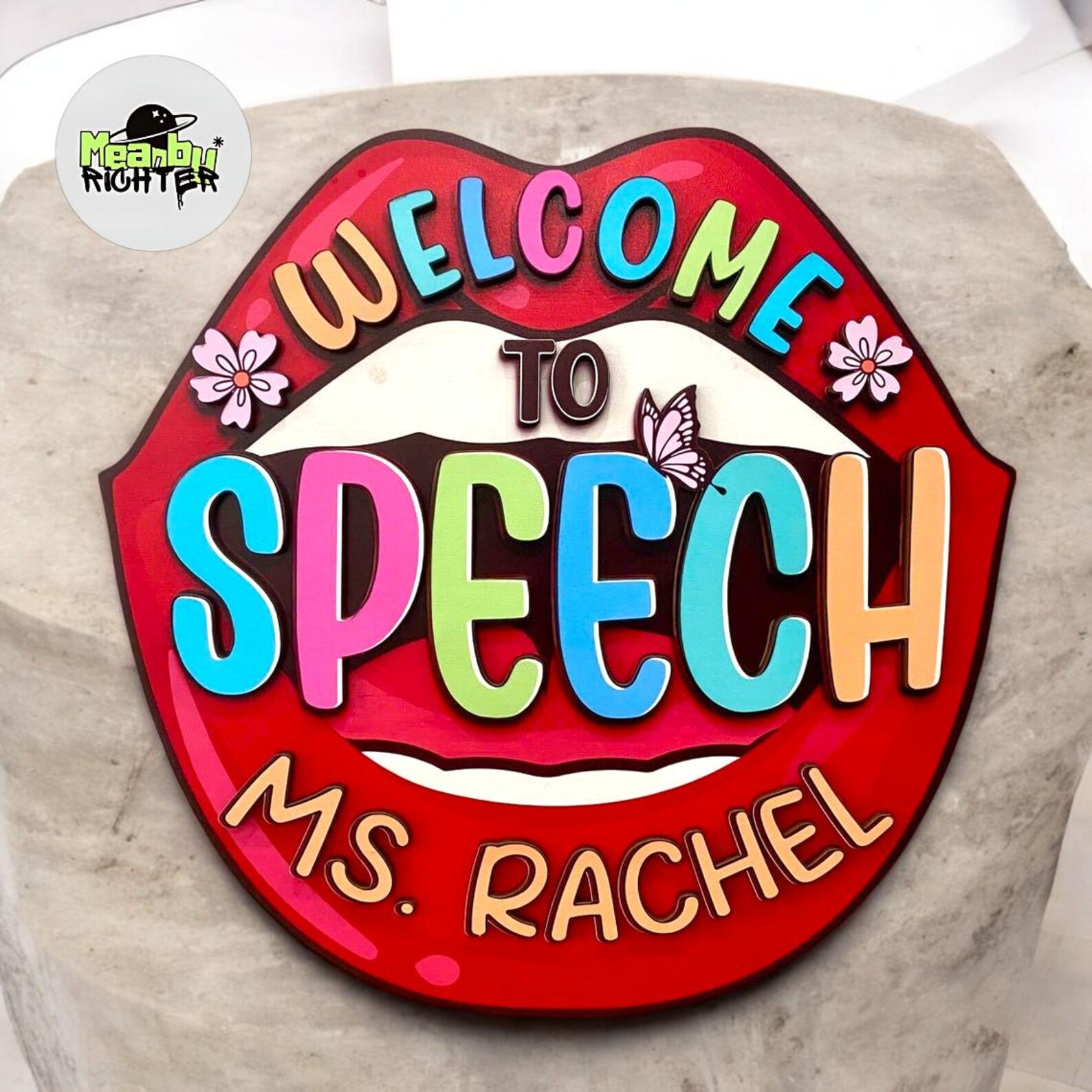 Custom Speech Therapy Room Sign, Personalized SLP Door Sign, Welcome to ...