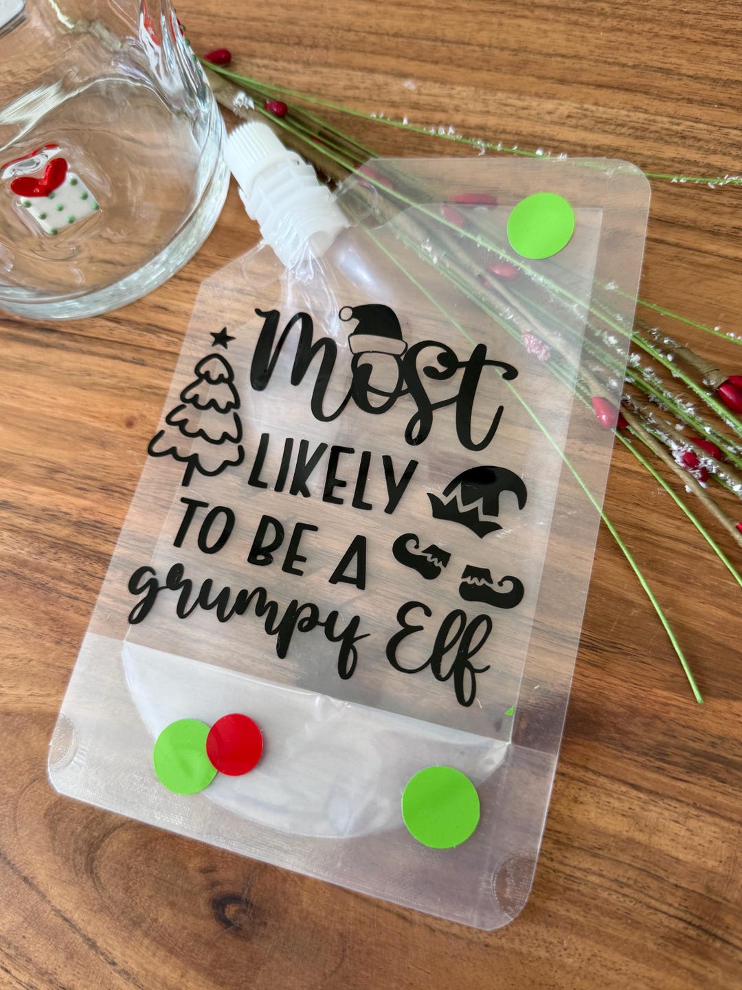 Holiday Drink Flask | Work Survival Kit | Party Supplies | Girls Night ...