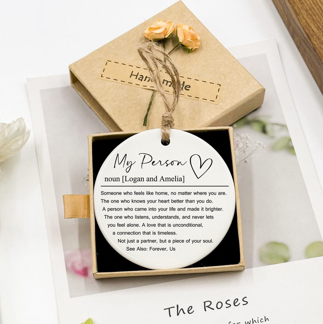 Personalized My Person Definition Keepsake: Custom Name Anniversary ...