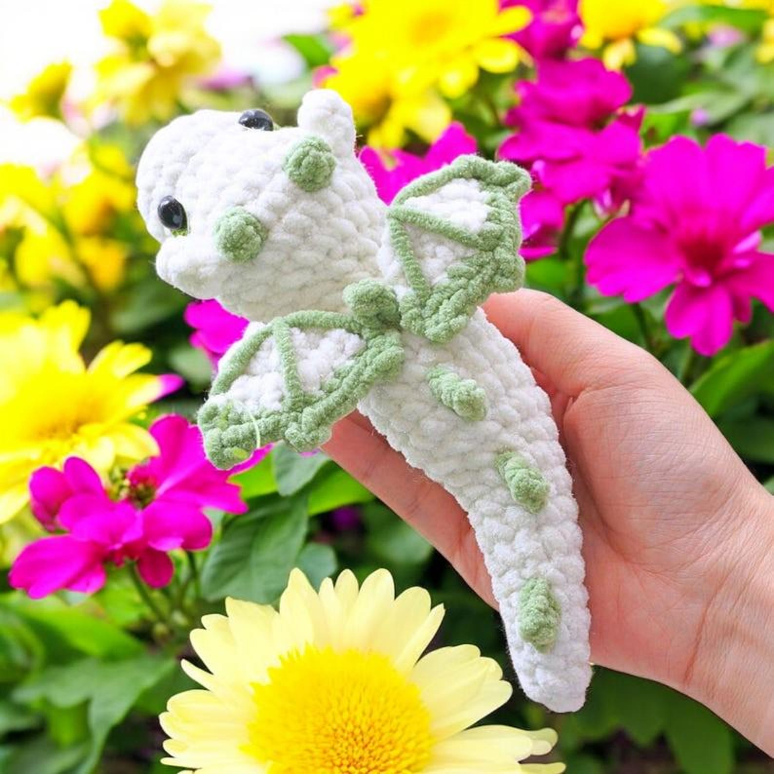 Dragon Crochet Pattern Pdf , Dragon Amigurumi Crochet Pattern, Dragon ...