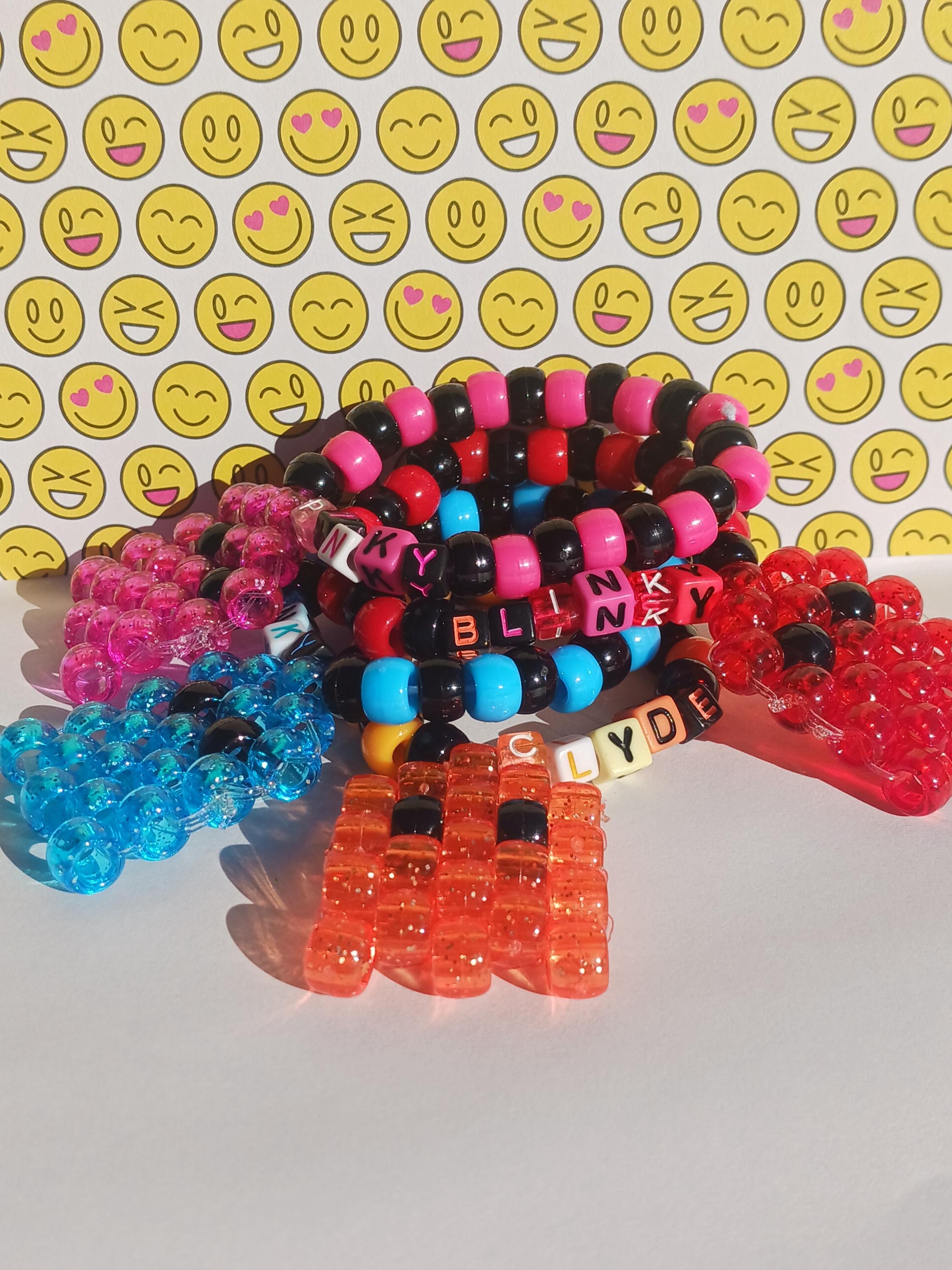 Pac-man Ghosts Kandi Set - Etsy