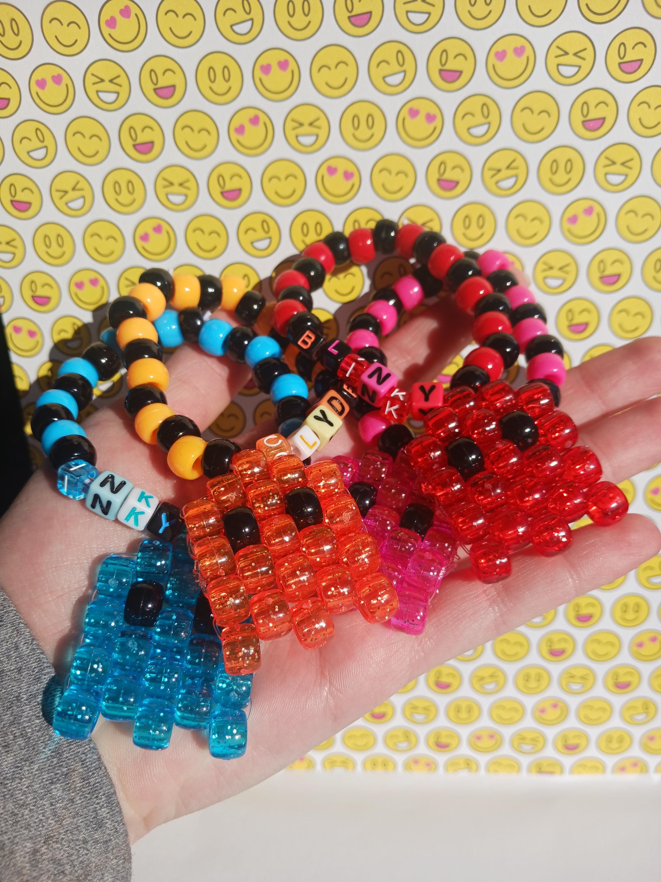 Pac-man Ghosts Kandi Set - Etsy