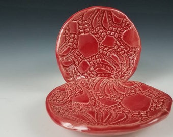 Red Spoon Rest | Etsy