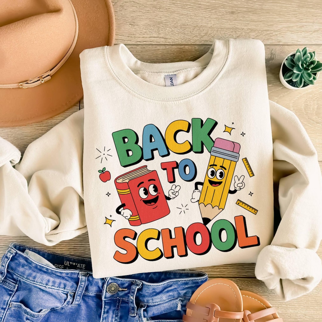 Back to School Png, Retro Teacher Png, First Day of School Png, Teacher ...