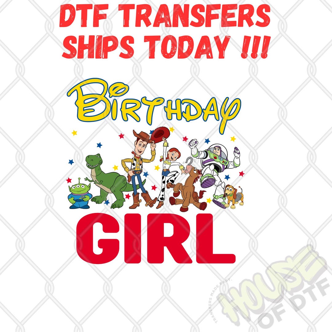 Disney DTF Transfer, Cold Peel, Ready to Press, Trendy DTF Transfers, Direct to Film - Etsy