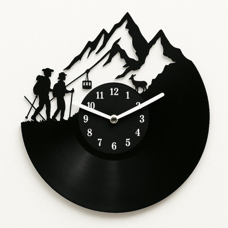 Vinyl Clocks for Hikers - Etsy