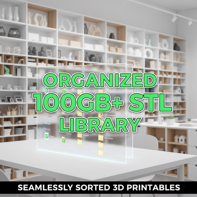 Home & Decor 100GB+ STL MEGA BUNDLE - Etsy