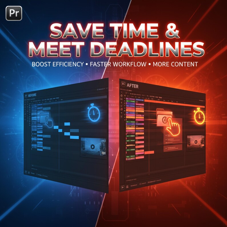 6000+ Premiere Pro Transitions, Sound FX and Overlays Mega Bundle ...