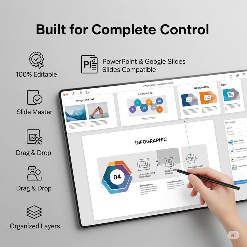 10,000+ Powerpoint Infographics Templates Bundle | Editable Slides for ...