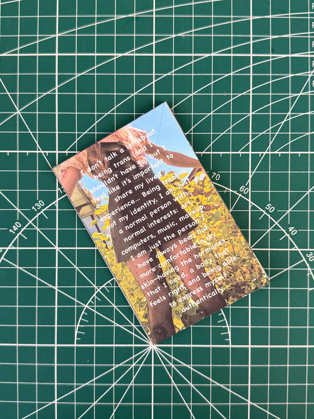 Normal - a Photo Zine About My Trans Experience - Etsy