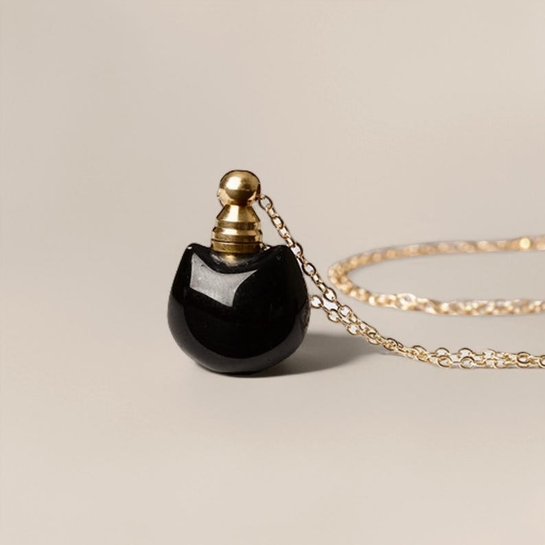 Natural Stone Mini Urn Necklace: Samll Ashes Keepsake - Etsy