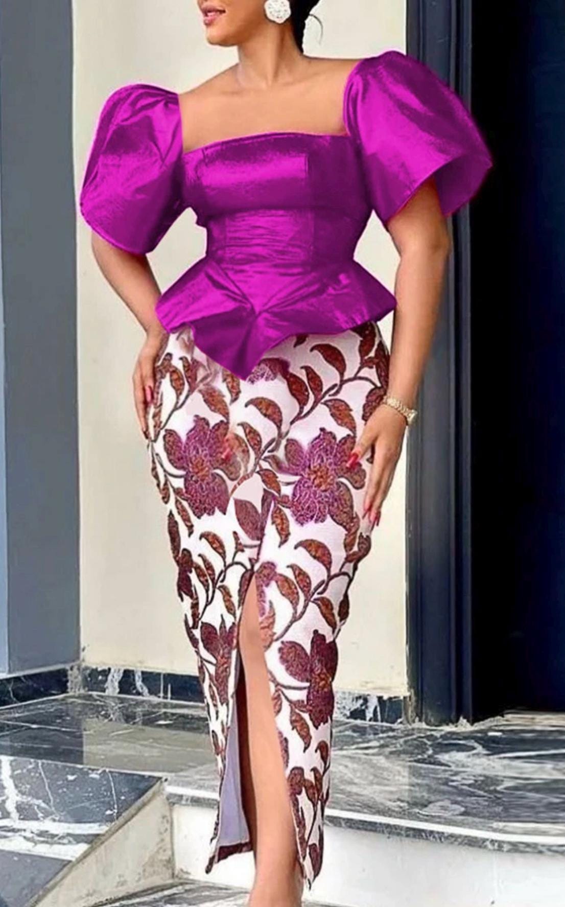 African Ankara Dress, Anniversary Dress Graduation Dress, African Women ...