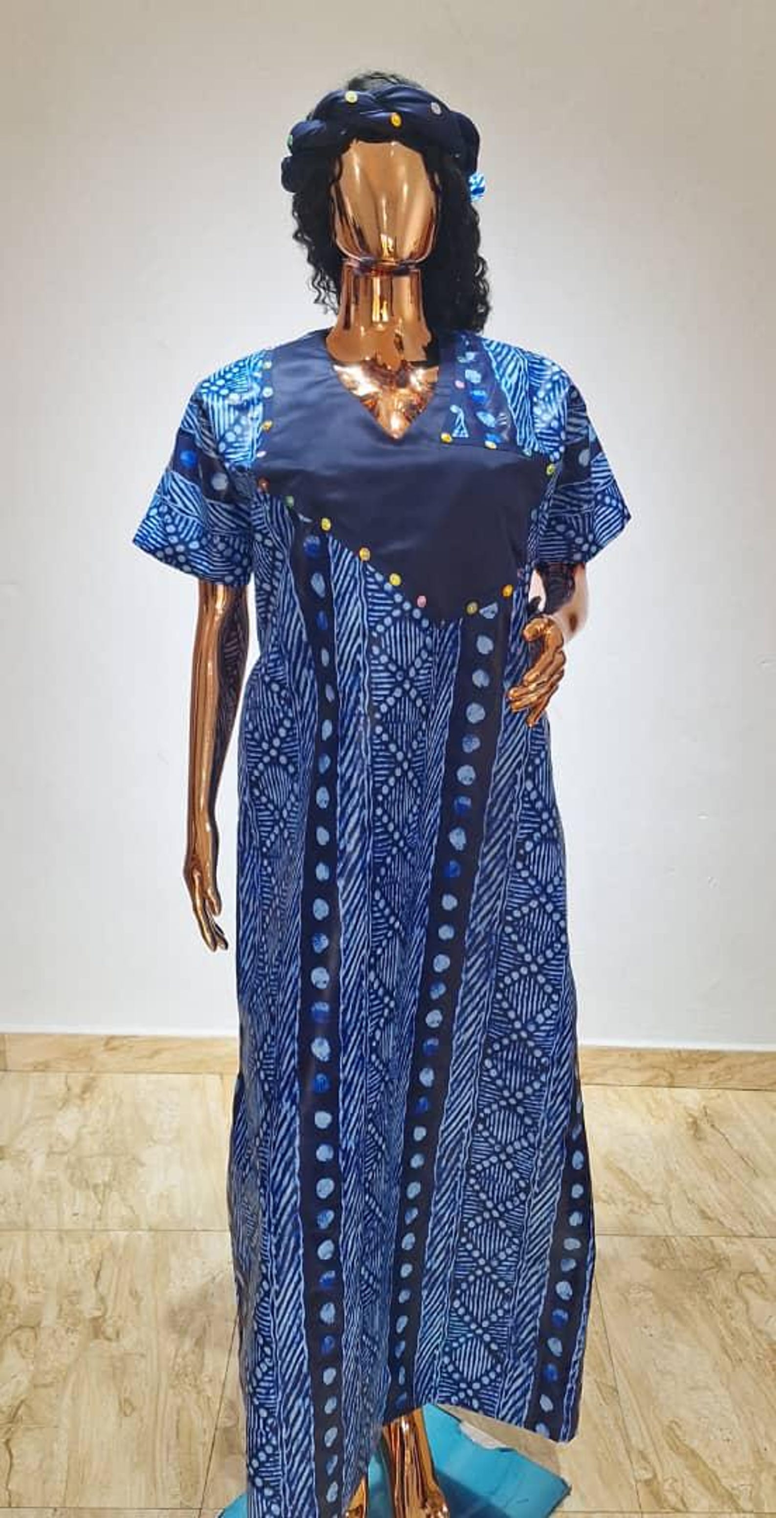 African Ankara Dress, Anniversary Dress Graduation Dress, African ...