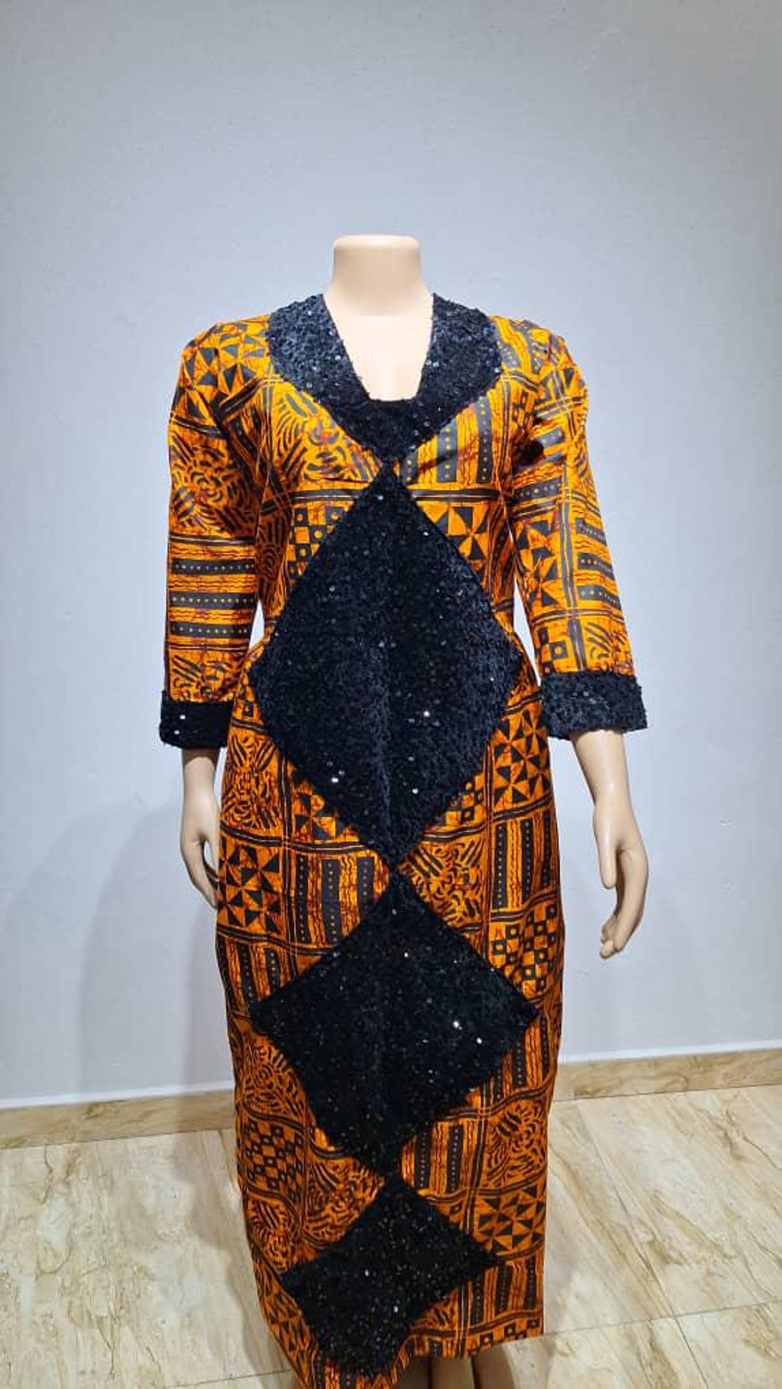 African Ankara Dress, Anniversary Dress Graduation Dress, African Women ...