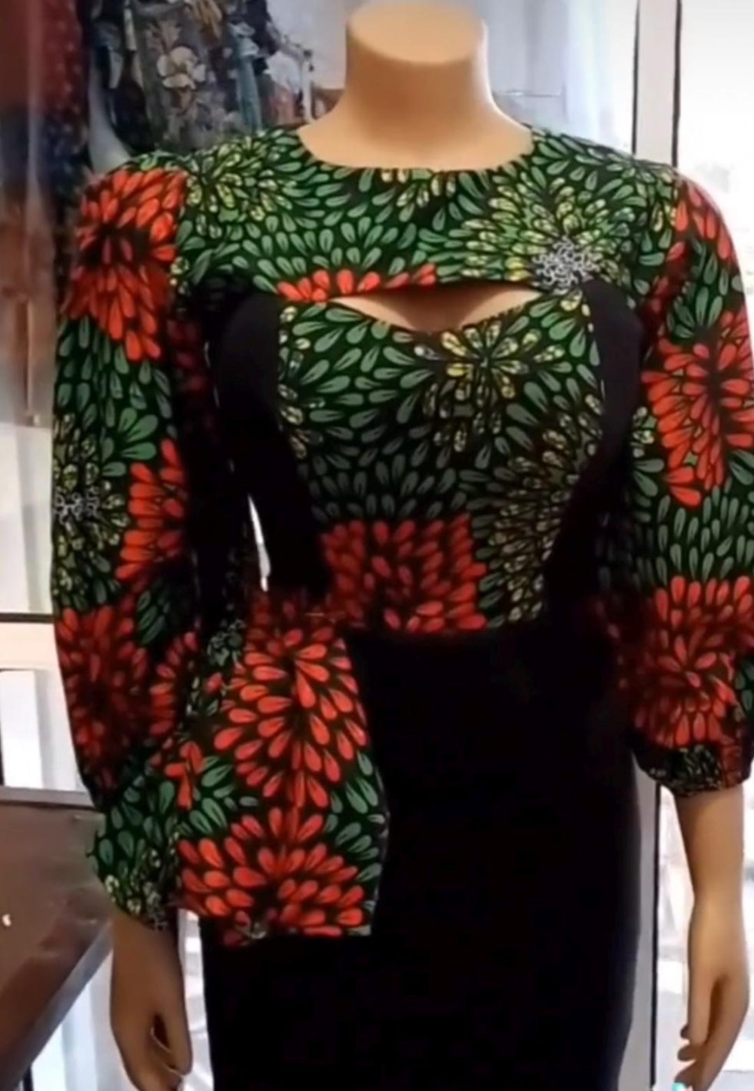 African Ankara Dress, Anniversary Dress Graduation Dress, African Women ...