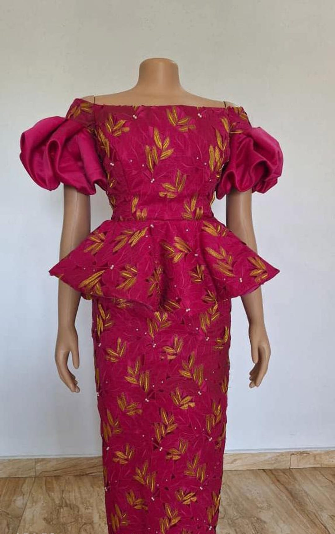 African Ankara Dress, Anniversary Dress Graduation Dress, African Women ...