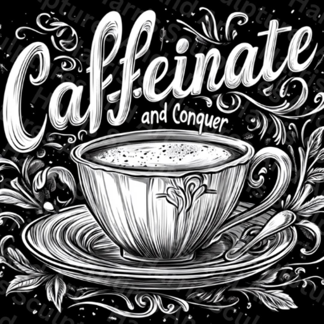 9 Coffee Design BUNDLE | Slate Coaster PNG | Downloadable Laser ...