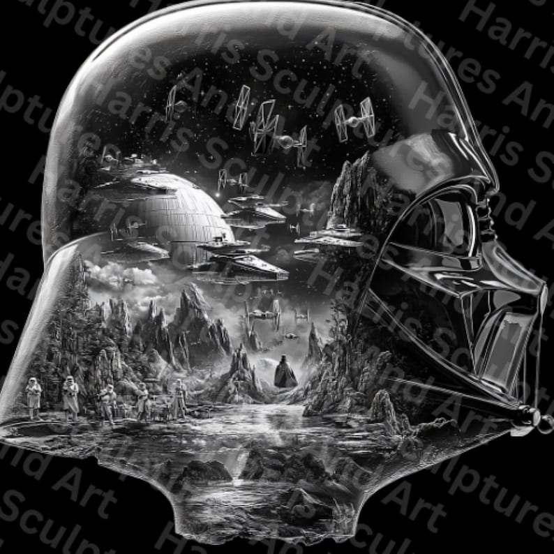4 Design BUNDLE | Star Wars | Downloadable Laser Engraving Files ...