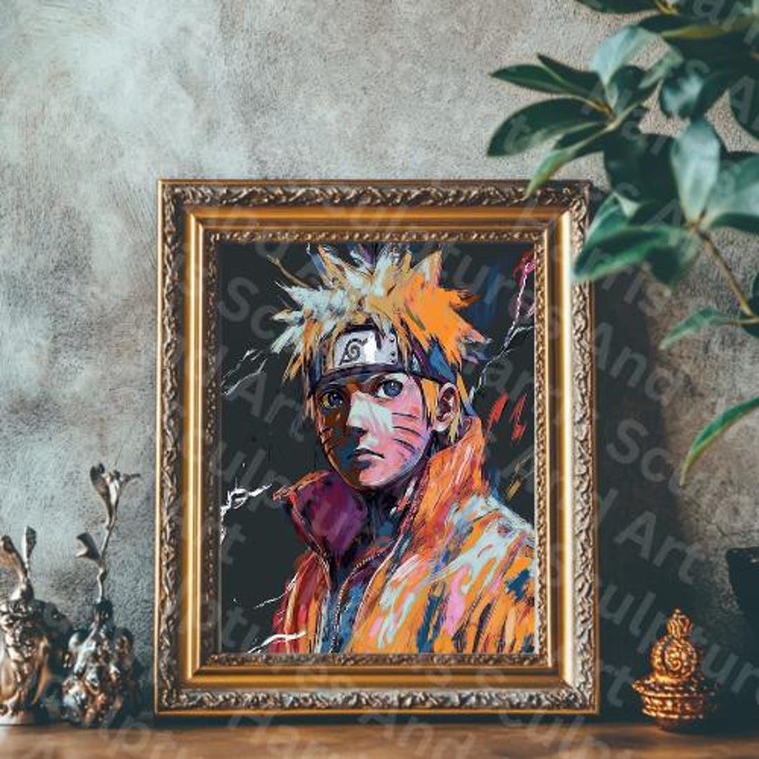Downloadable and Printable Design | Anime Portrait PDF | Manga Hanging ...
