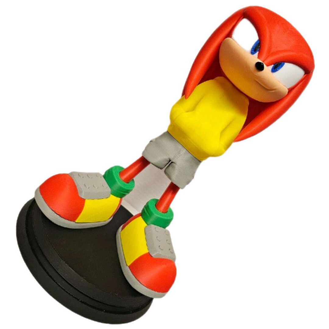 Urban Vibes Knuckles Statue - 3D Printed Movie Memorabilia - 28cm ...