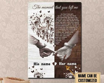 The Moment That You Left Me Poem - Etsy