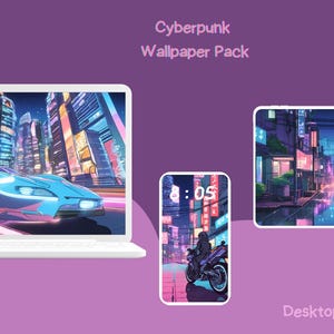 Cyberpunk Wallpapers Pack - Anime, Night Lights Vibe, City Lights ...