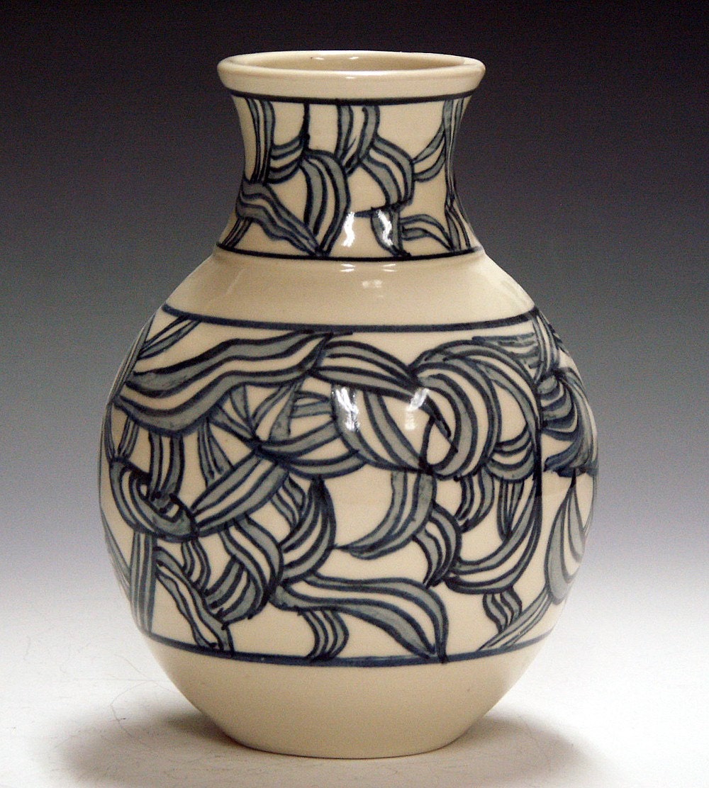 Pottery Ceramic Home Decorative Decor Vase Porcelain Pottery - Etsy