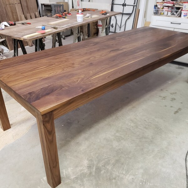 Walnut Dining Table - Etsy