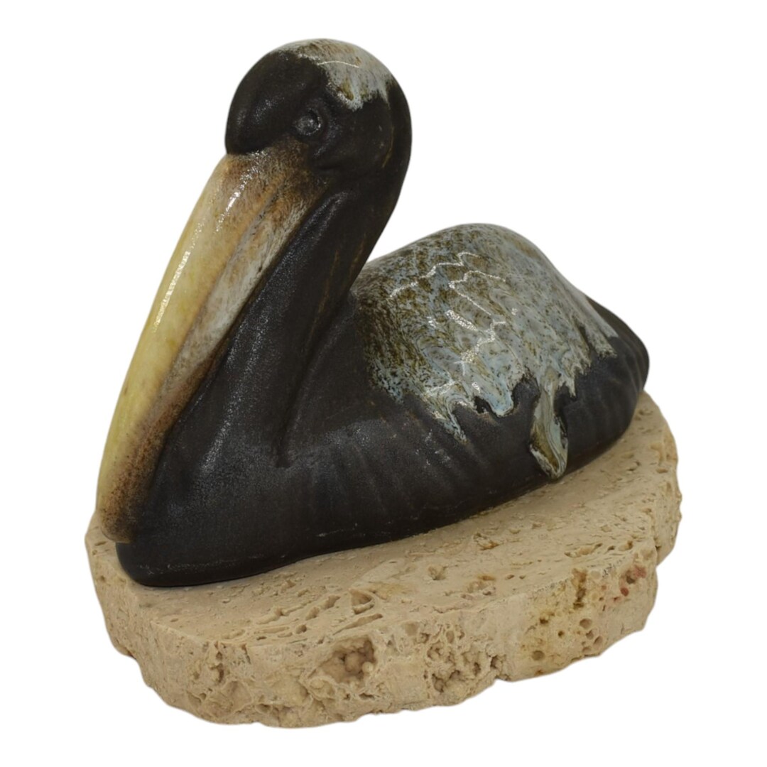 Daga Studio Mid Century Modern Pottery Pelican Sculpture Statue ...