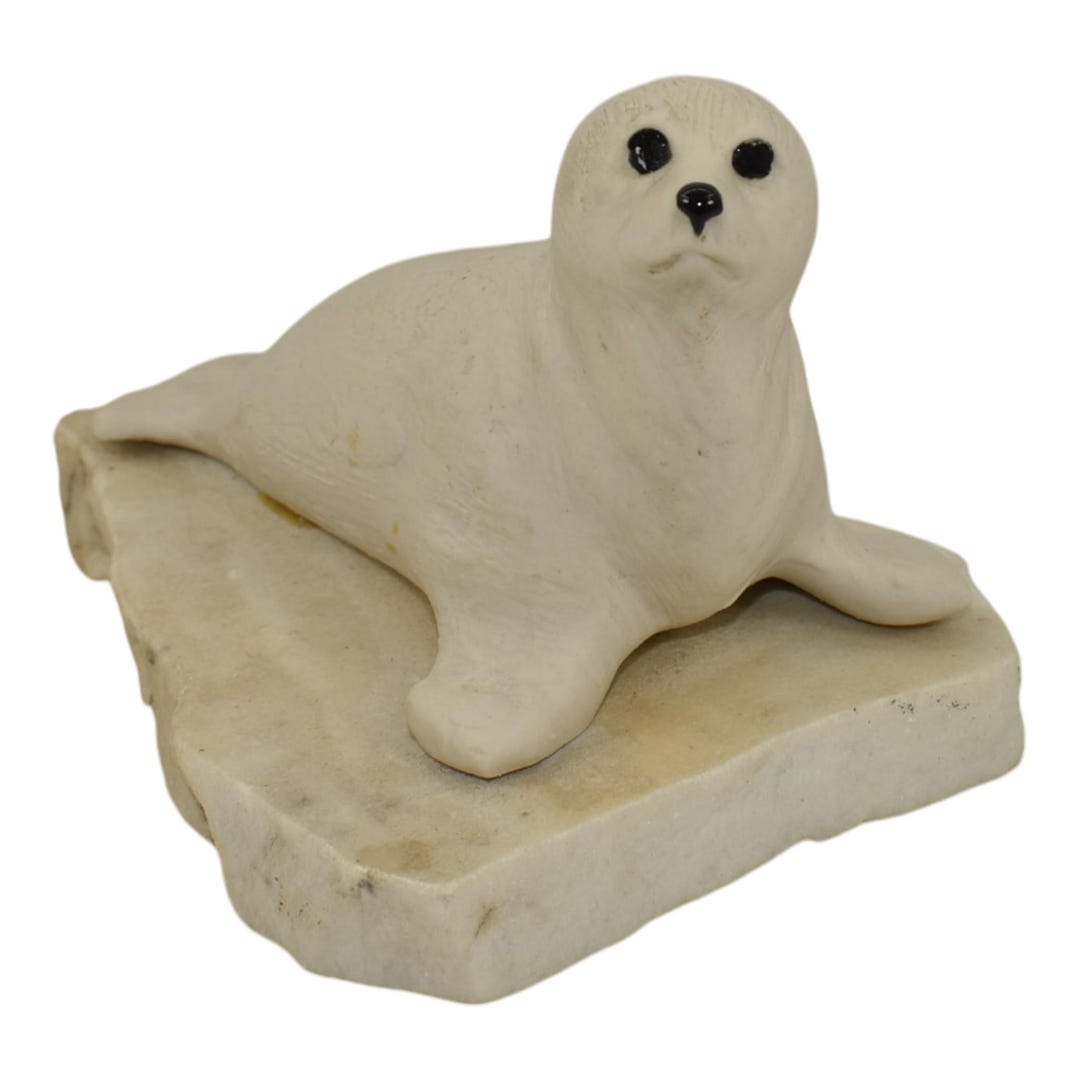 Daga Studio Mid Century Modern Pottery Baby Seal Sculpture Statue ...