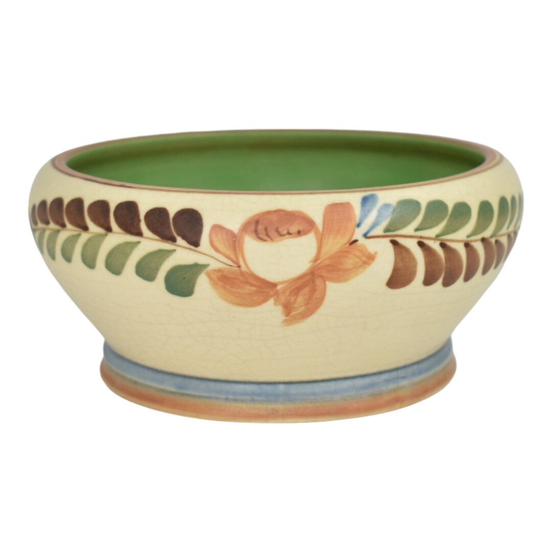 Weller Bonito 1927-33 Vintage Pottery Hand Painted Floral Bowl - Etsy