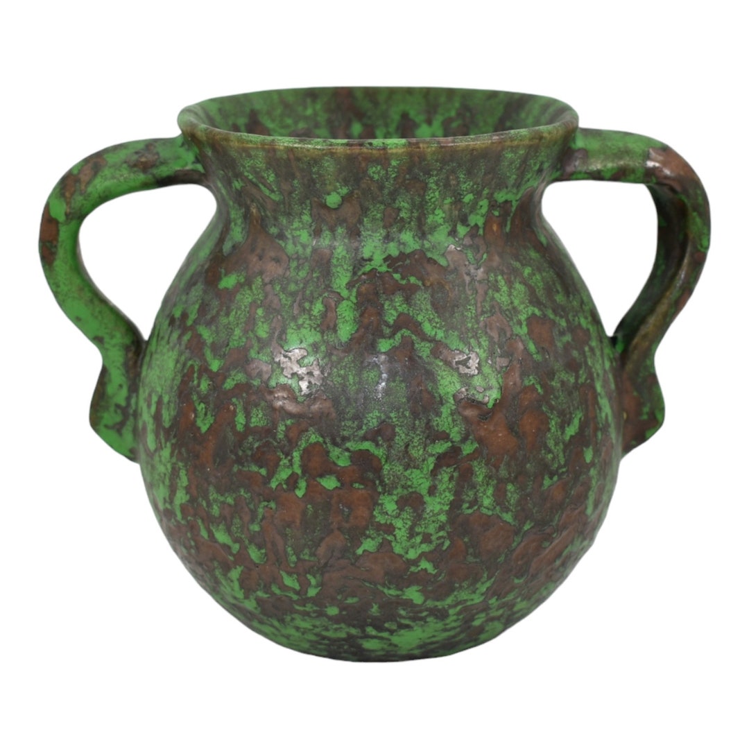 Weller Coppertone 1920s Vintage Arts and Crafts Pottery Green - Etsy