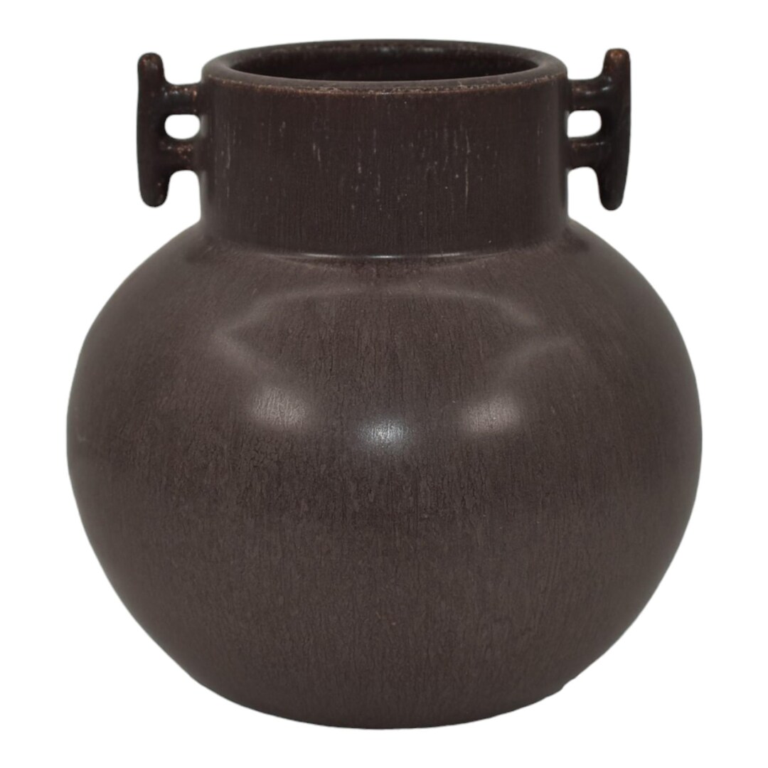 Ephraim Faience 2004 Hand Made Art Pottery Purple Temple Gate Ceramic ...