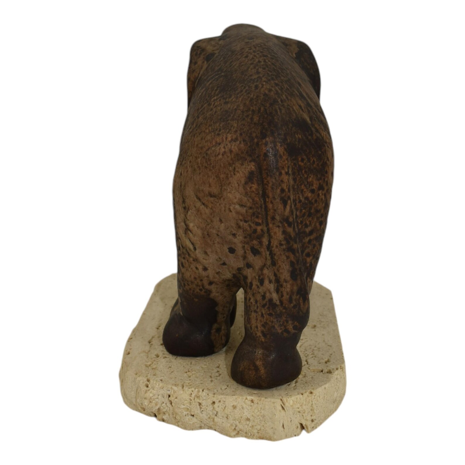 Daga Studio Vintage Art Pottery Ceramic Elephant Statue Figurine ...