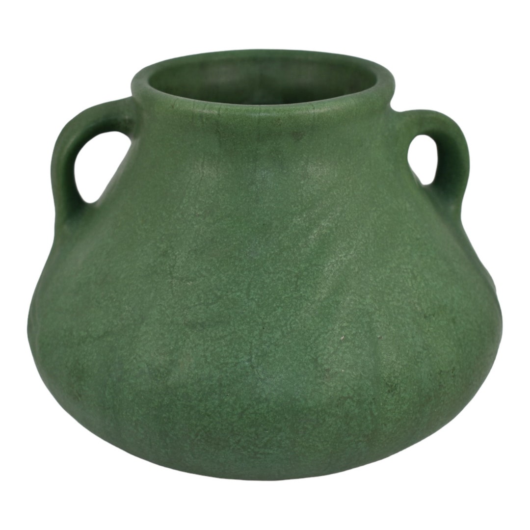 Roseville Rozane Ware Egypto Matte Green 1905 Vintage Art Pottery Vase ...