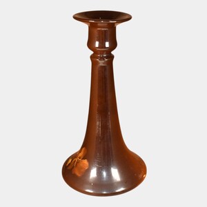 Roseville Rozane Ware 1900s Art Pottery Standard Glaze Pansies Candle ...