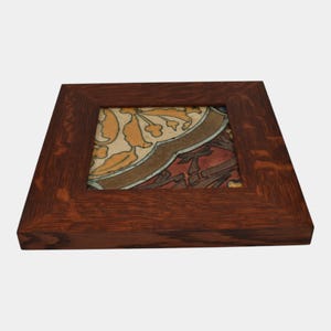 Flint Faience 1920s Art Nouveau Design Art Pottery Tan Brown Red Mural ...